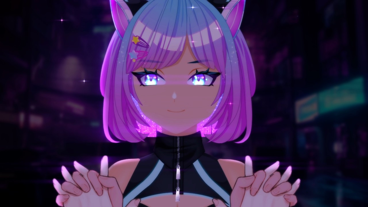 ASMR | Robot Cat Girl Tries Not To Squish Your Fingies | Ear to Ear ...