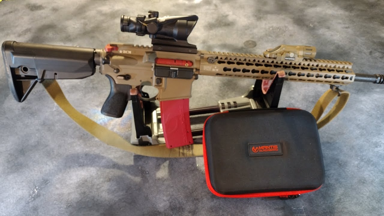 Mantis BlackbeardX for the AR15 - YouTube