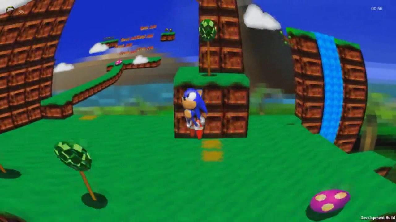 Sonic X treme Unity Progress Update 2 - YouTube
