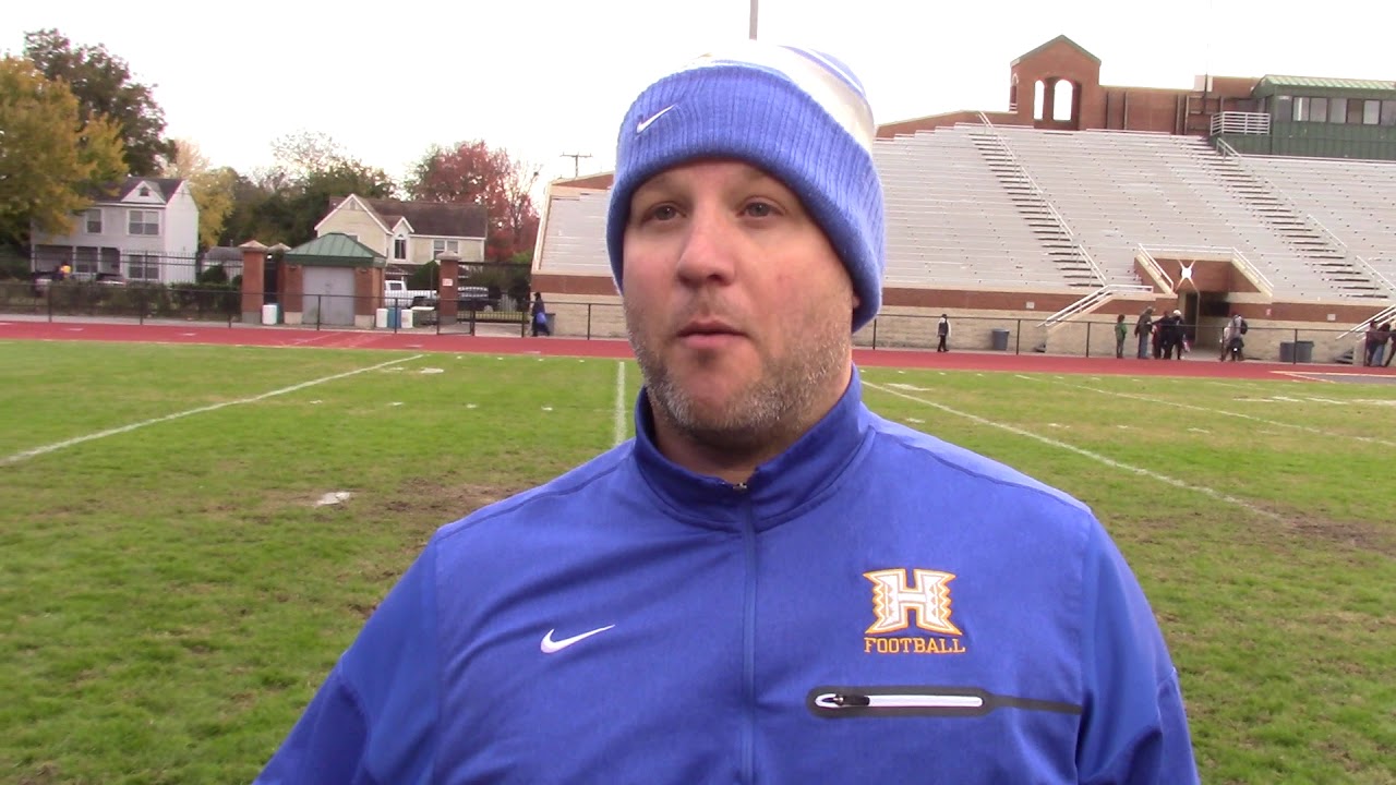 Hopewell Head Football Coach Ricky Irby after 7-6 playoff win over ...