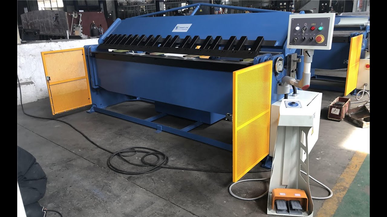 How to use Hydraulic Folding Machine,HYDRAULIC BOX & PAN BRAKE ...