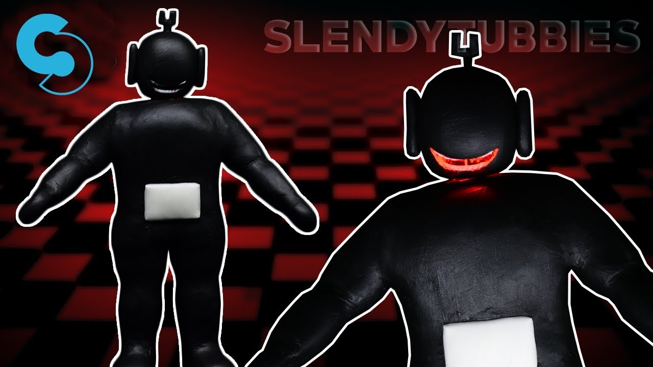 Shadow Tubby | Slendytubbies III | LED / Air Dry Clay Tutorial - YouTube