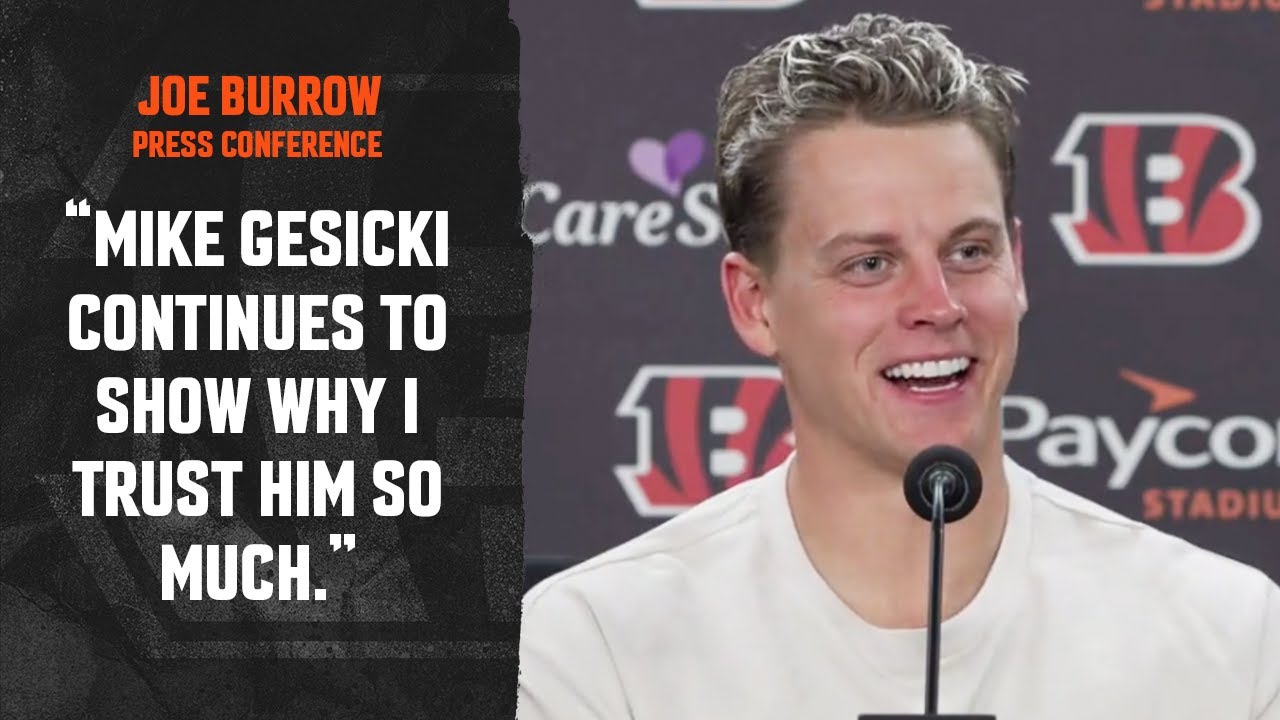 Joe Burrow Press Conference - Nov. 3 - YouTube
