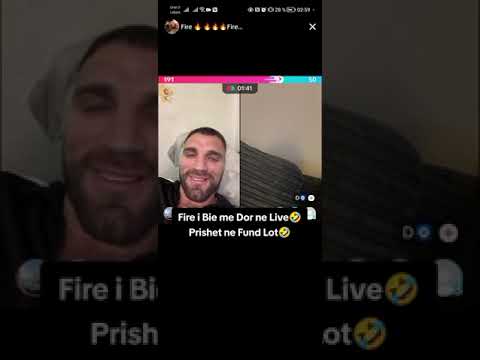 Fire i Bie me Dor Live🤣 Prishet ne Fund😂 #fire #kozaku #cllevioserbiano #shqip #humorshqip #stresi