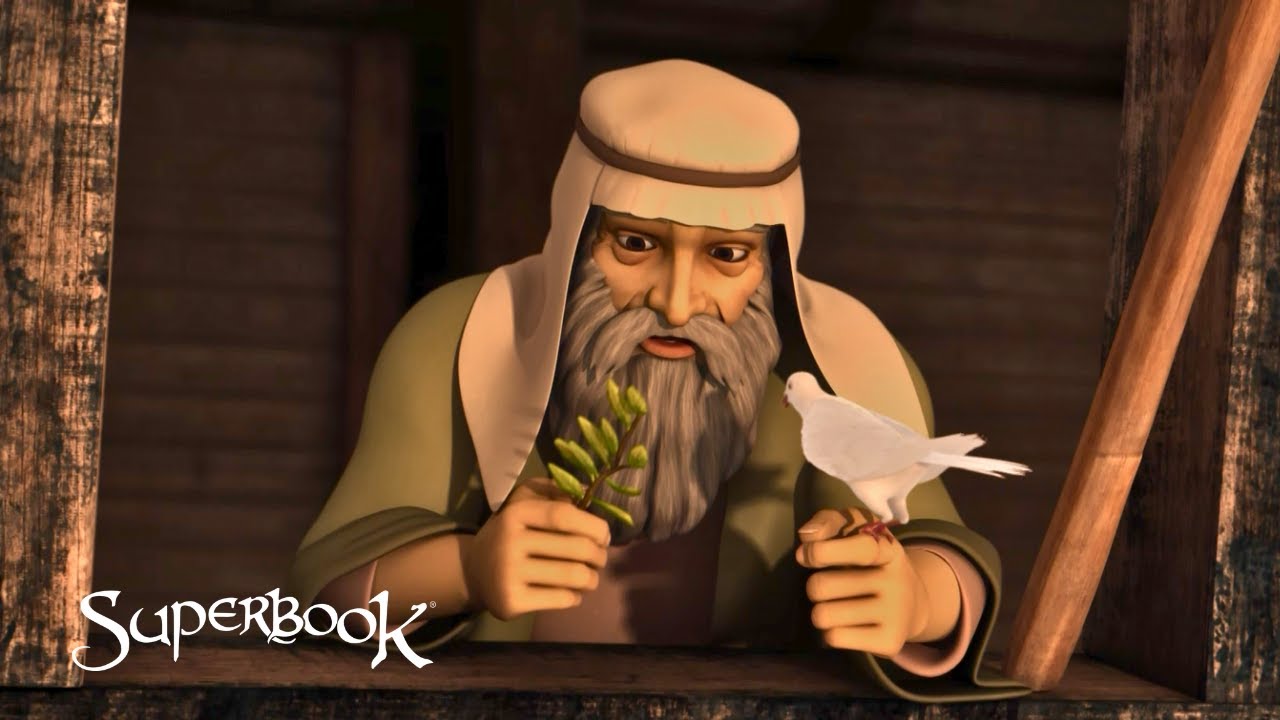 Superbook - Noah and The Ark Official Clip - God Remembered Noah And ...