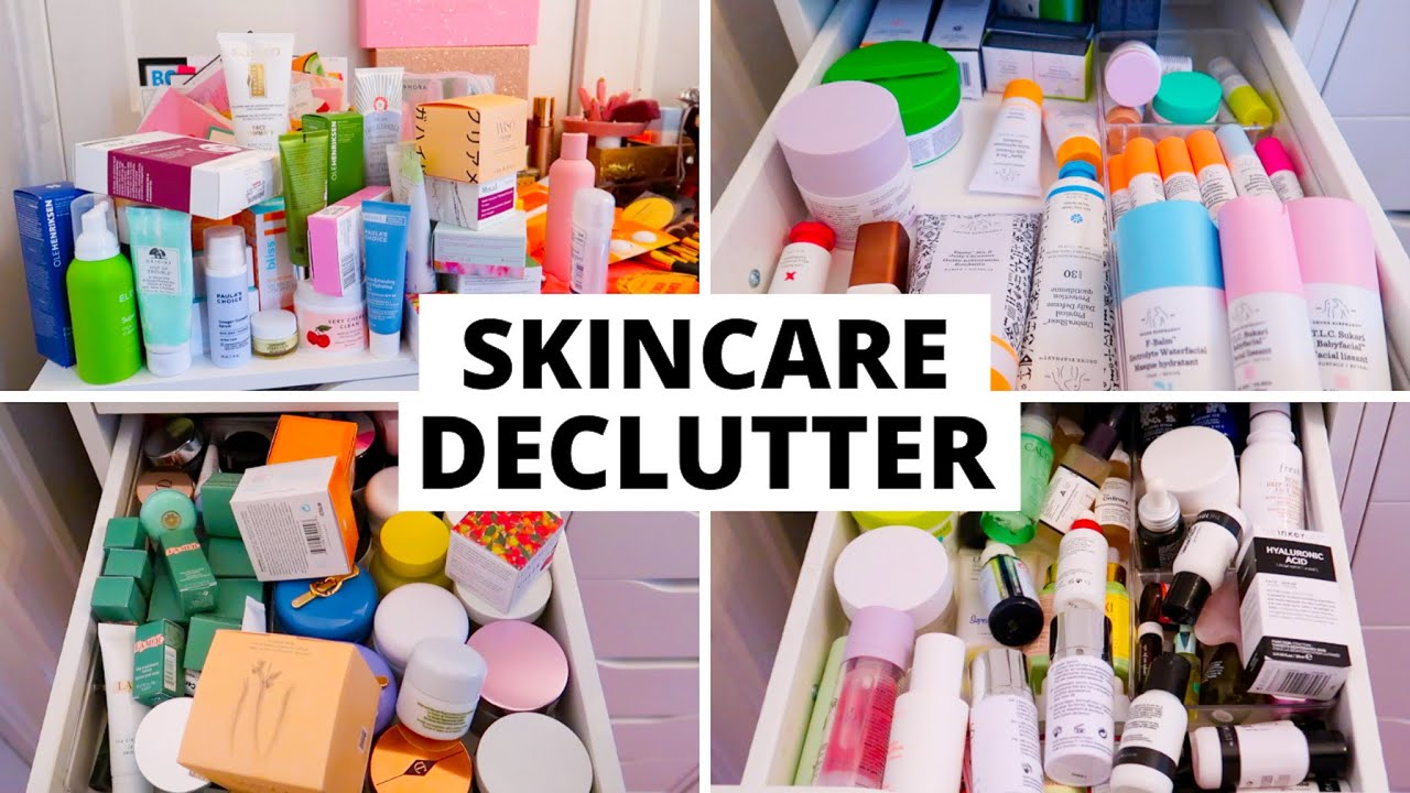 SKINCARE DECLUTTER 2020 - PART 1 | Paige Koren - YouTube