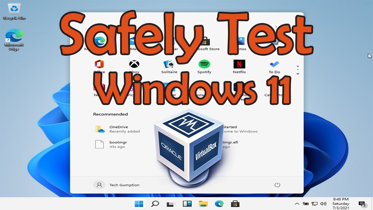 Safely Install & Try Windows 11 Using Virtual Machines - YouTube