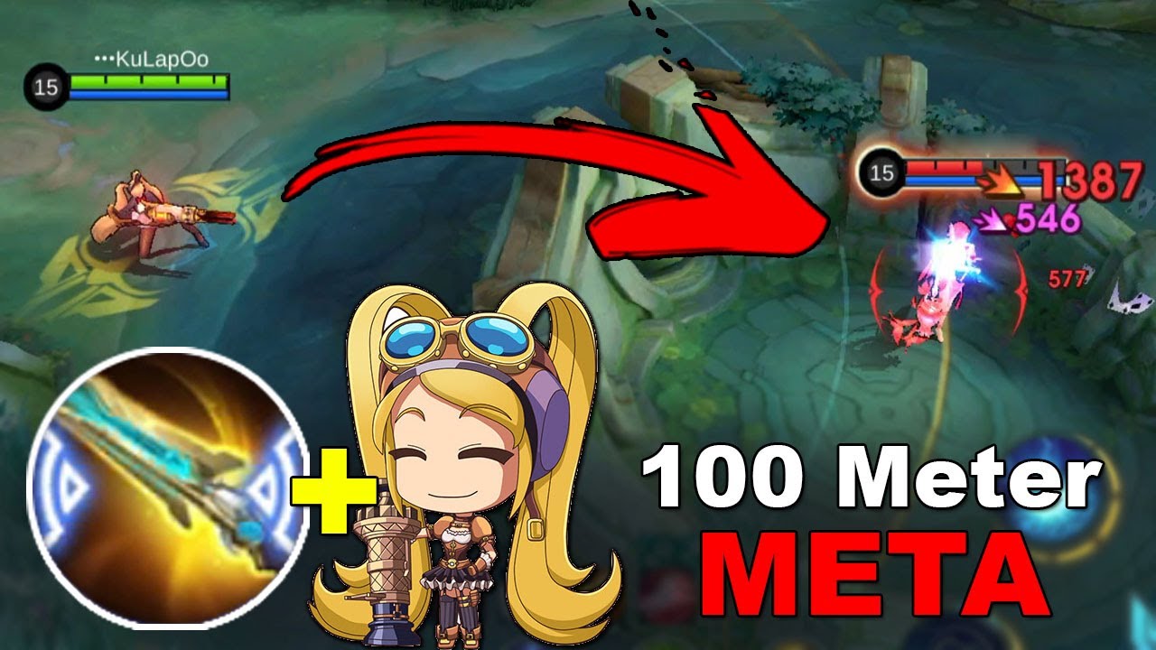 Layla New Build " Super Long Range " META | Mobile Legends - YouTube