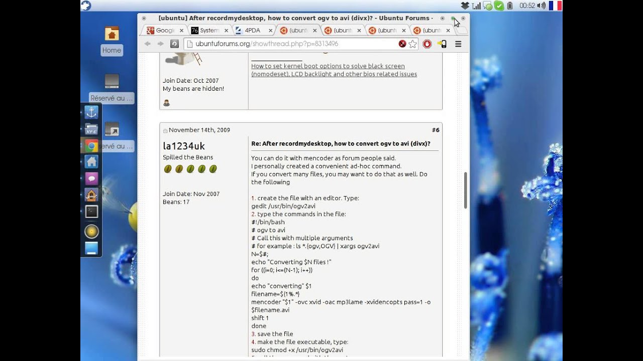 Screen Recording In Debian With Ffmpeg Youtube
