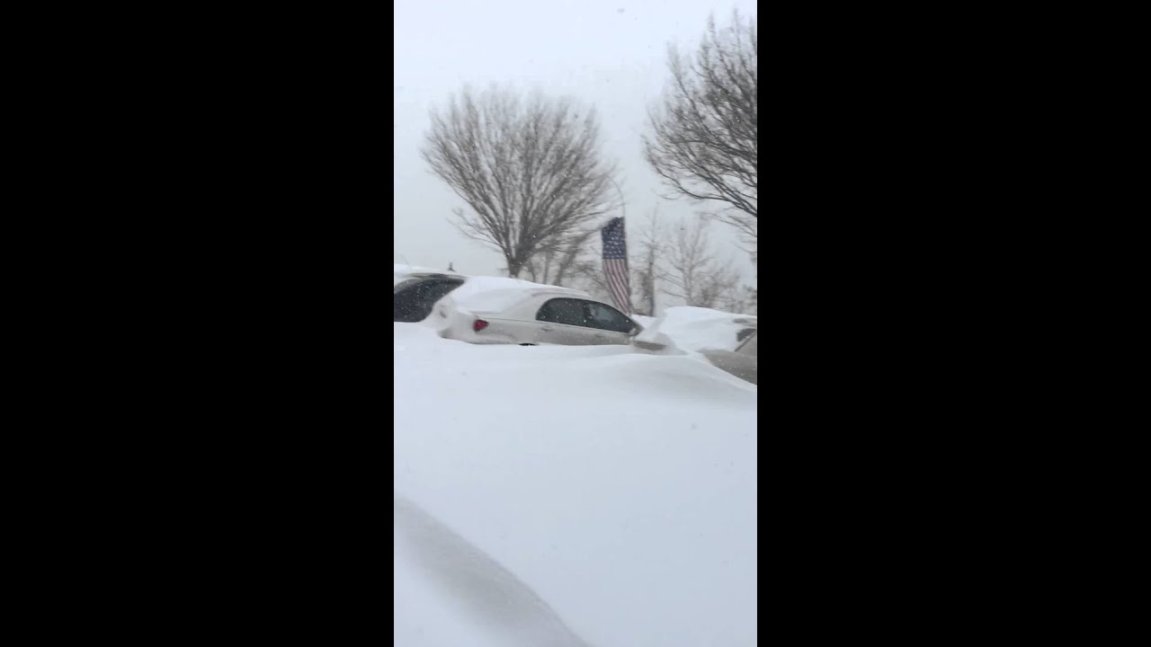 Snow storm in Harrisburg, Pennsylvania 1-23-16 - YouTube
