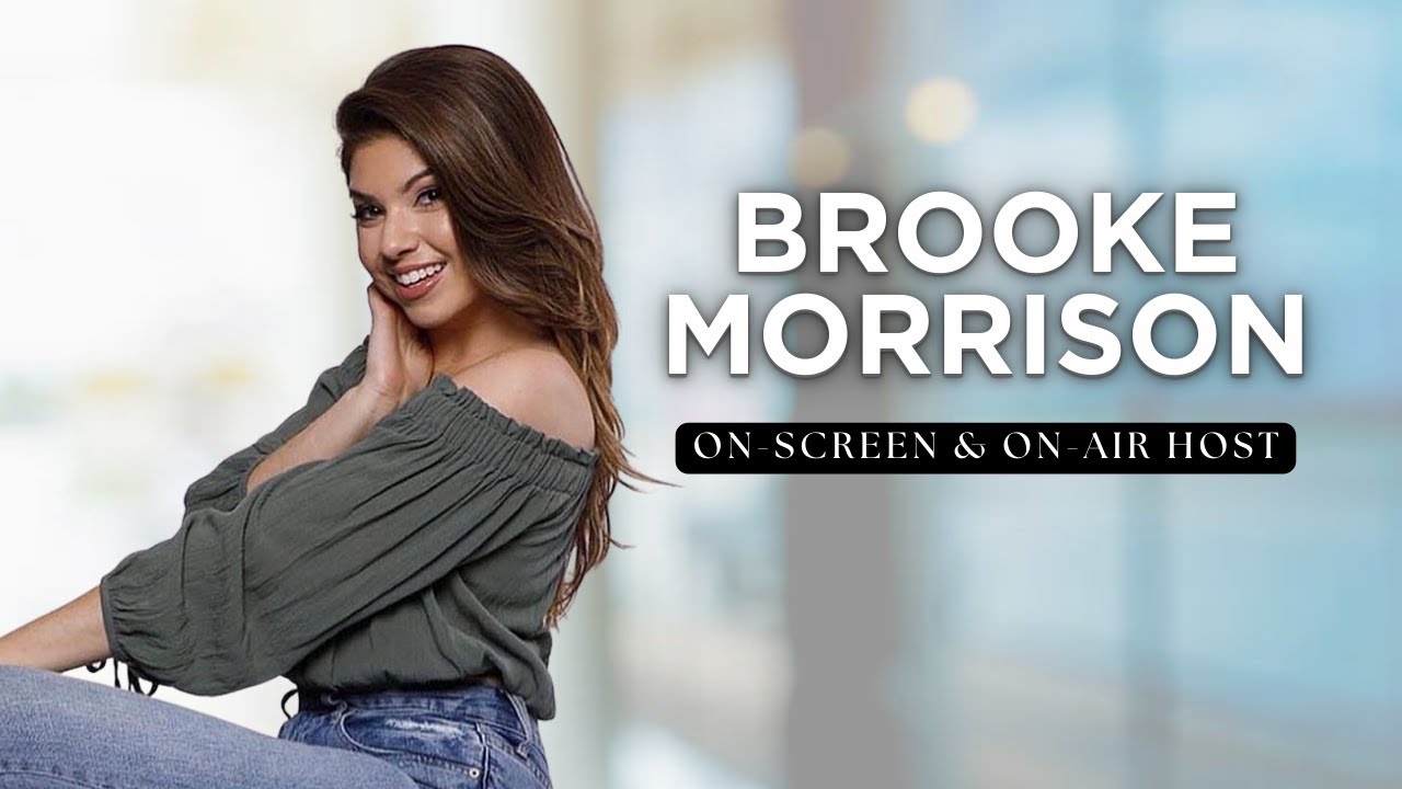 Brooke Morrison Hosting Reel 2023 - YouTube