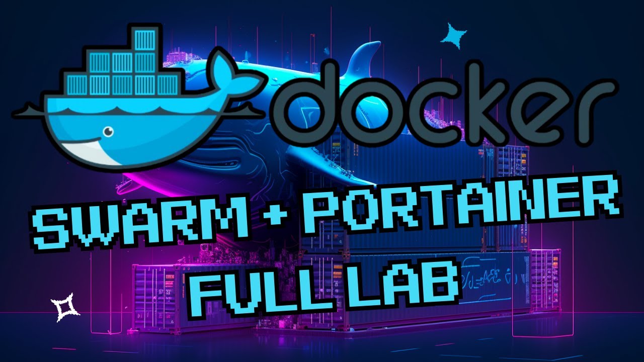 Docker + Docker Swarm + Portainer Full LAB - YouTube