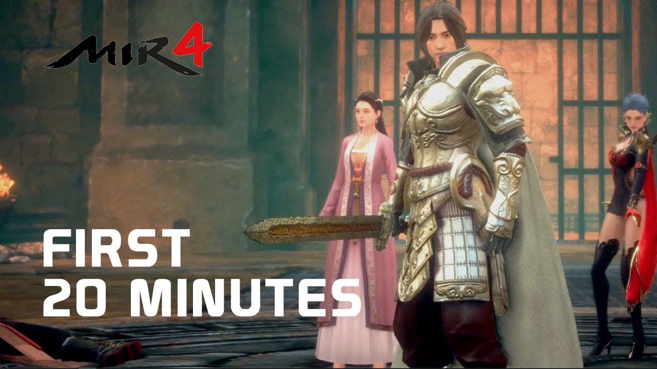 MIR4 GAMEPLAY PC REVIEW STEAM "NO COMMENTARIES" - YouTube