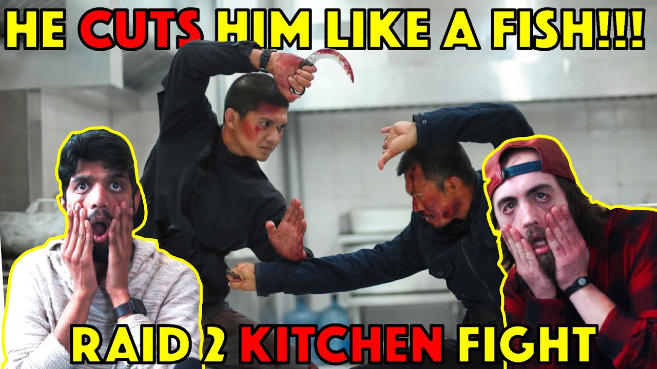 Raid 2 Kitchen Fight Scene Reaction | Iko Uwais | Shathan Reacts - YouTube
