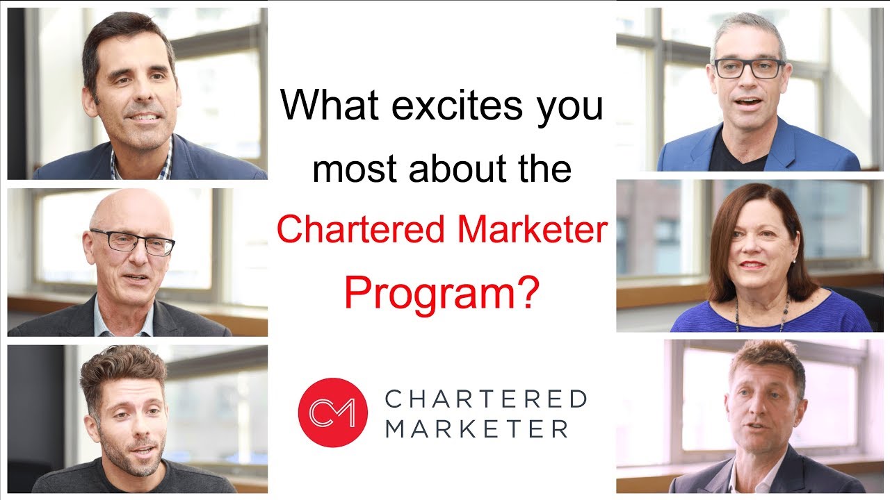 What excites you most about the Chartered Marketer Program? - YouTube