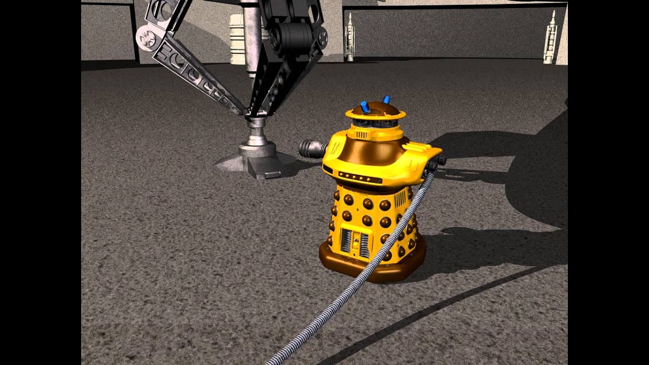 Fire Fighter Dalek Cable test - YouTube