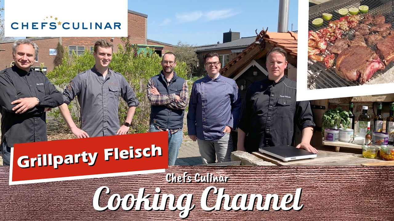 CHEFS CULINAR Grillparty – Fleisch - YouTube
