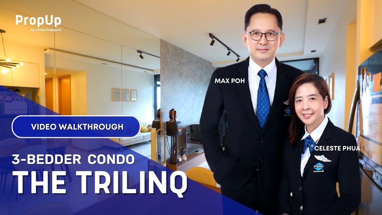 FOR SALE 3 Bedder @ The Trilinq Condo @ Clementi - YouTube