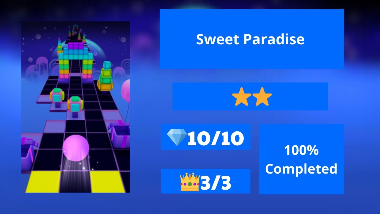 Rolling Neptune | Candy Paradise ☆☆ (Clear Gems and Crowns) - YouTube