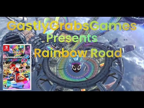 Rainbow Road on MarioKart 8 for the Switch! - YouTube