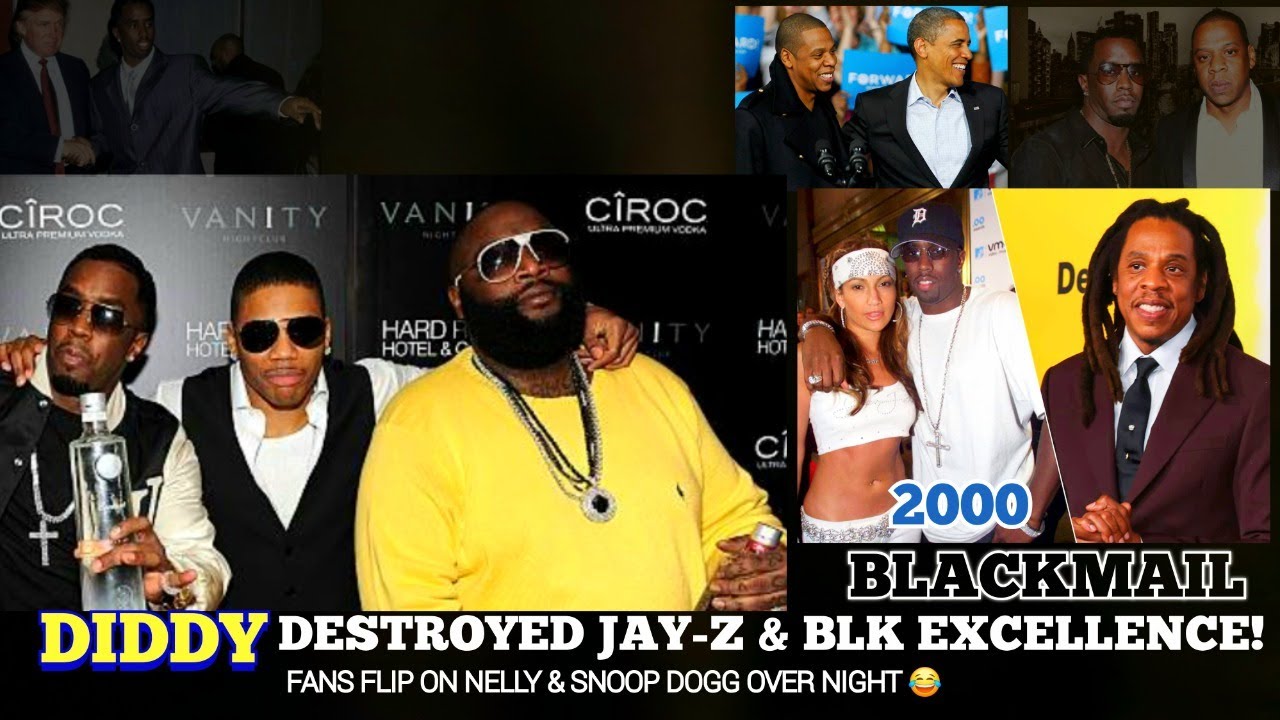 DIDDY Destroyed JAY-Z & BLK EXCELLENCE/BLK FANS Turn on NELLY ASHANTI ...