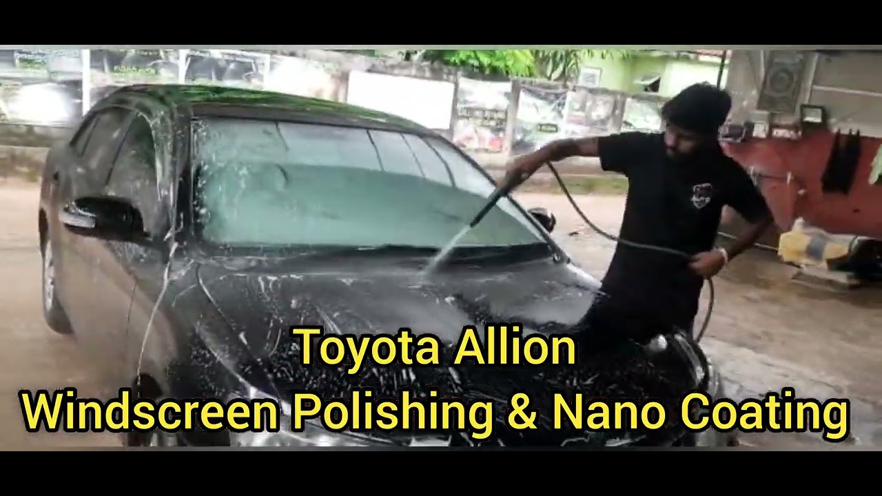 Windscreen Polishing & Nano Coating by Glass Doctor - YouTube
