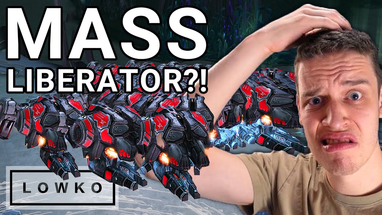StarCraft 2: Harstem's MASS LIBERATOR Problems! - YouTube