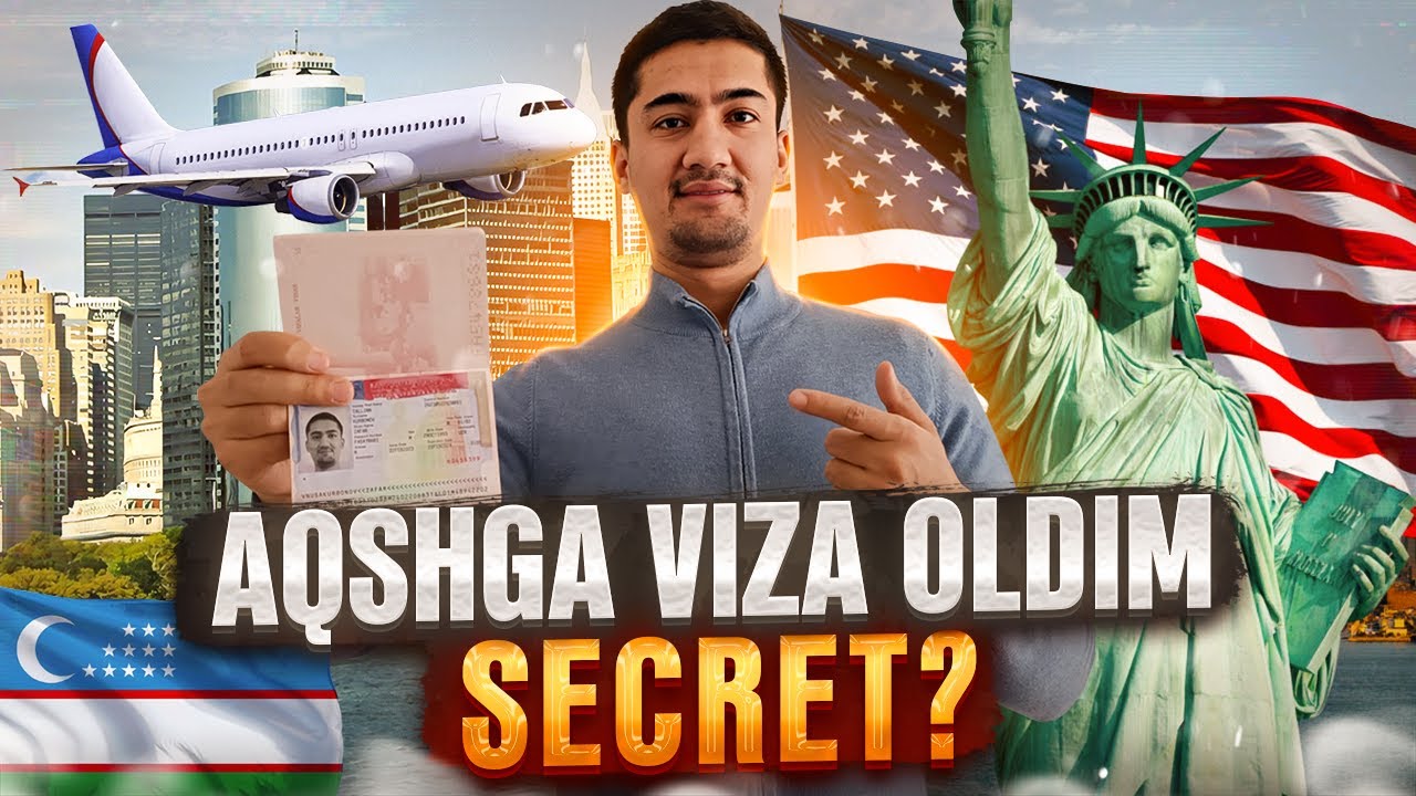 Америка визасини 2-чи уринишда олдим, секрет нимада? | B1/B2 viza 2023 ...