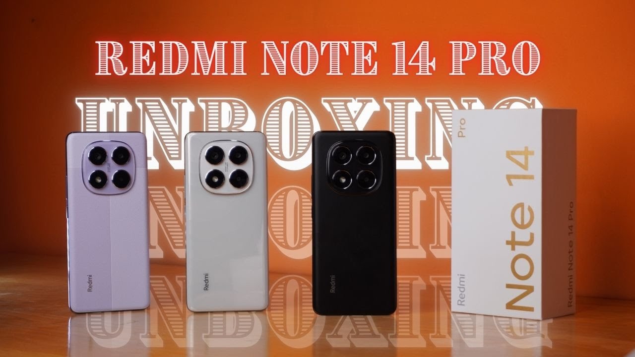 Redmi Note 14 Series တွေထဲက Redmi Note 14 Pro(5G) Unboxing #redmi # ...