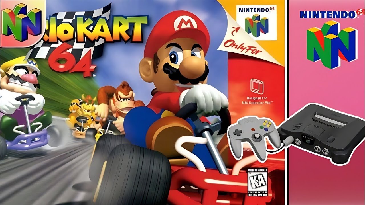 Mario Kart 64 - Gameplay (Nintendo 64) 720p - YouTube
