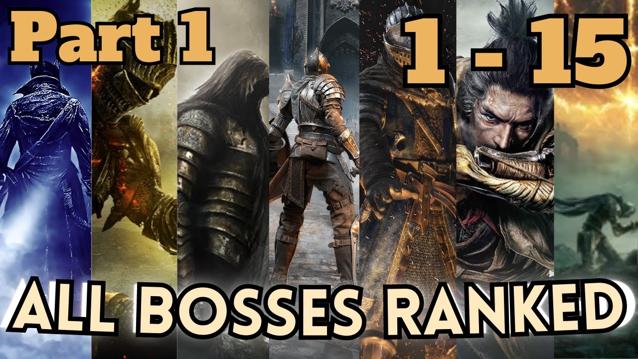 Ranking Every Fromsoft Boss - Part 1 (1 - 15) - YouTube