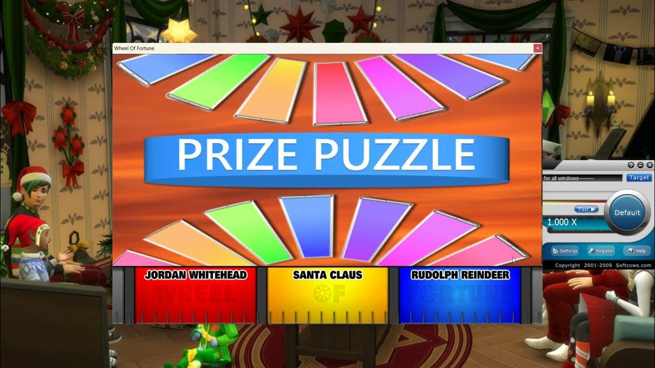 Wheel of fortune Christmas Season 3 episode 33 game 1 - YouTube