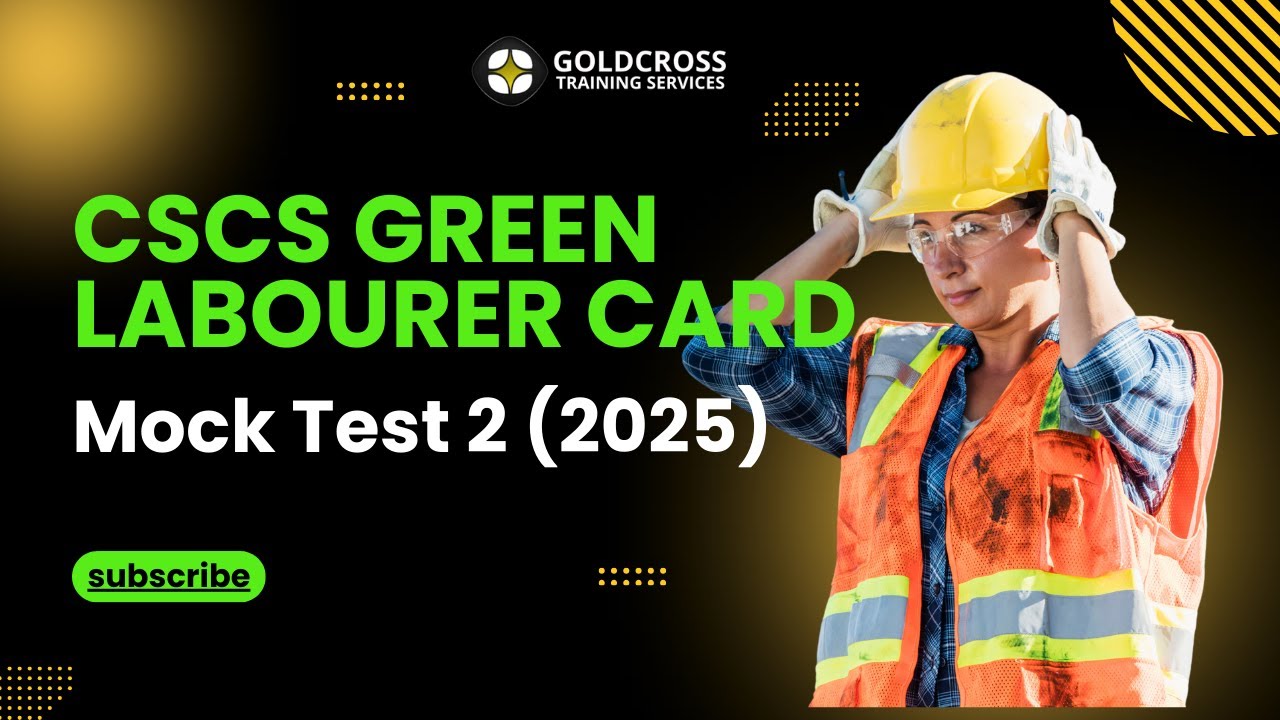 CSCS Green Labourer Card - Mock Test 2 #cscs - YouTube