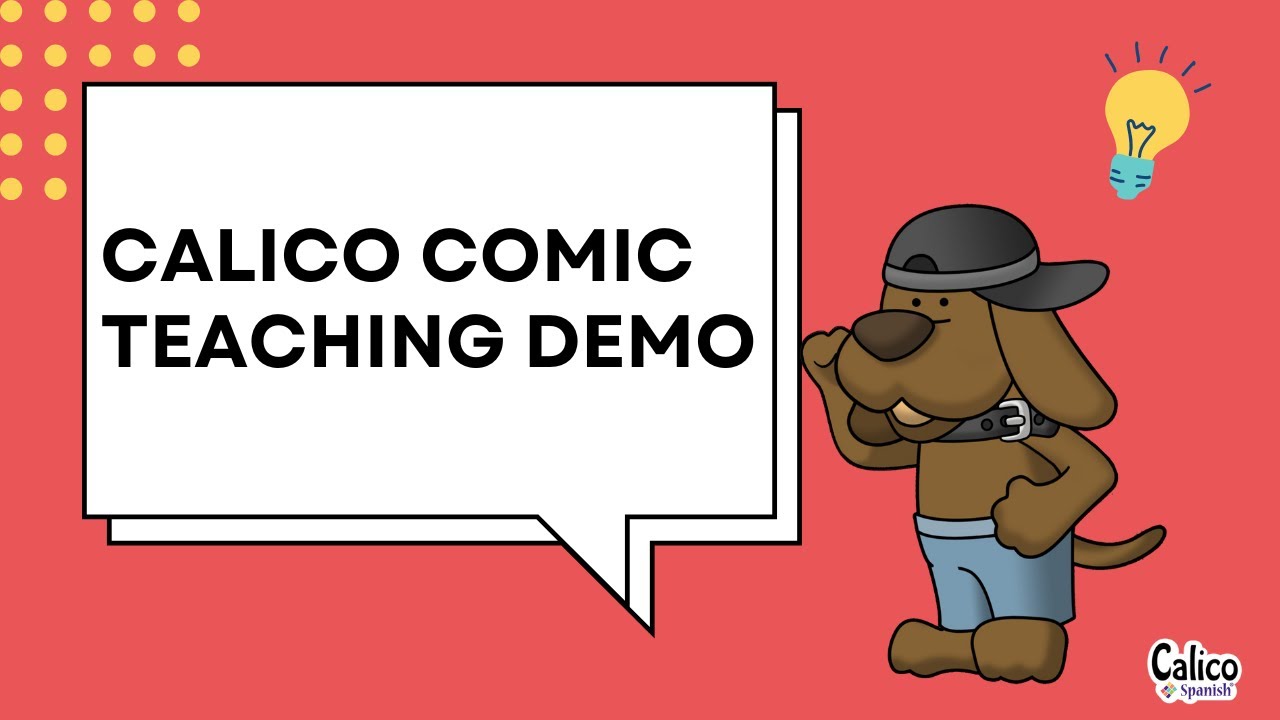 Calico Comic Teaching Demo - A1 Comic - YouTube