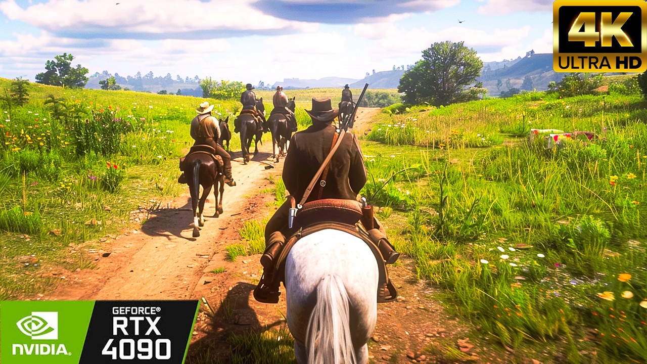 STEAL THE HORSES (PC) RTX 4090 ULTRA Realistic Graphics [4K] Red Dead ...