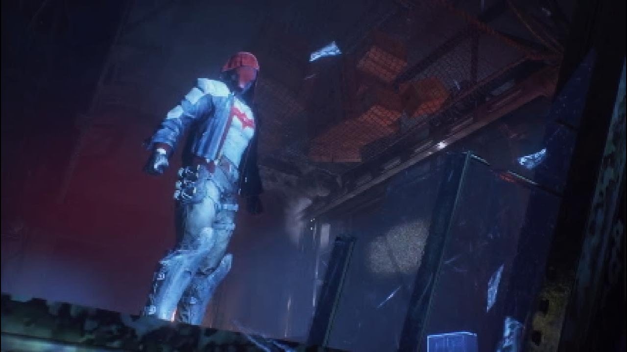 BATMAN ARKHAM KNIGHT - RED HOOD DLC - YouTube