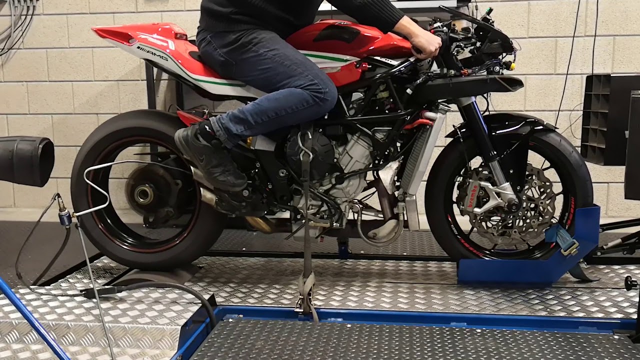 MV Agusta F3 800 Race mapping and auto blipper - YouTube