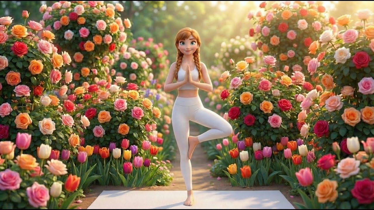 Garden Yoga Adventure with Anna Bloom & Breathe - YouTube