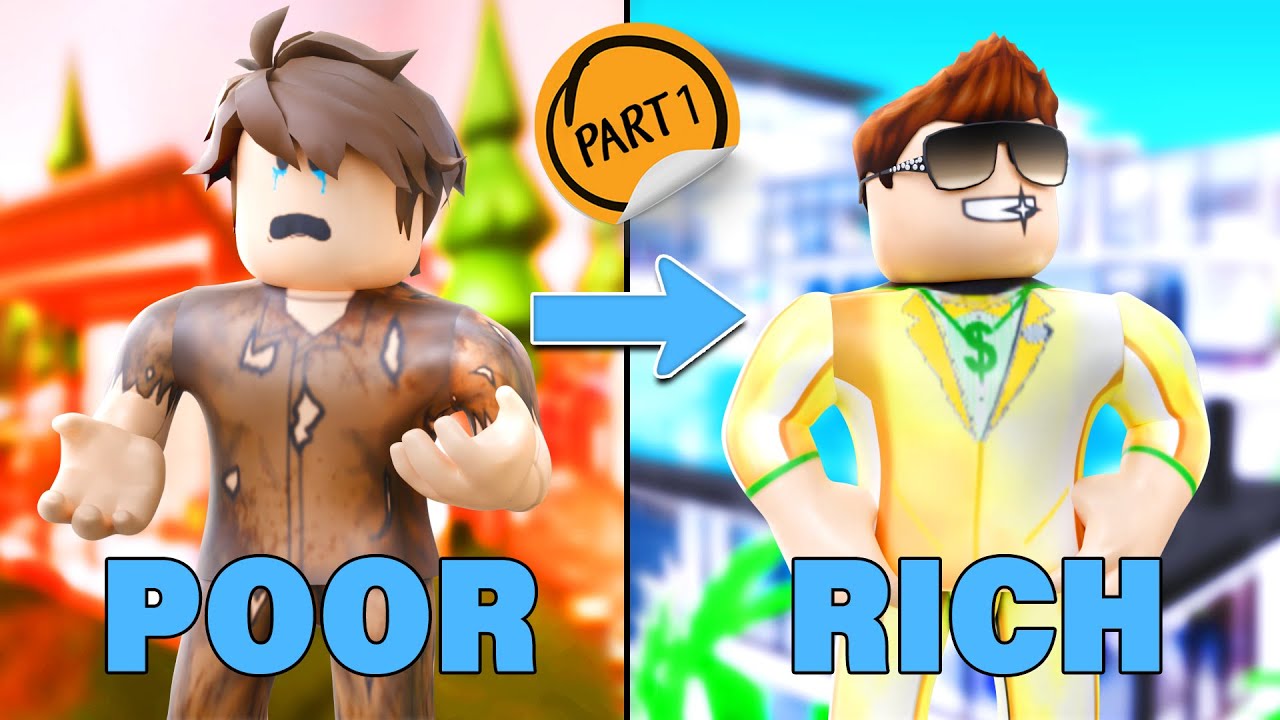Poor To Rich, EP 1 | roblox brookhaven 🏡rp - YouTube