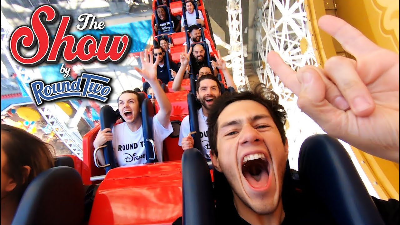 Round Two Hollywood goes to Disneyland! - YouTube