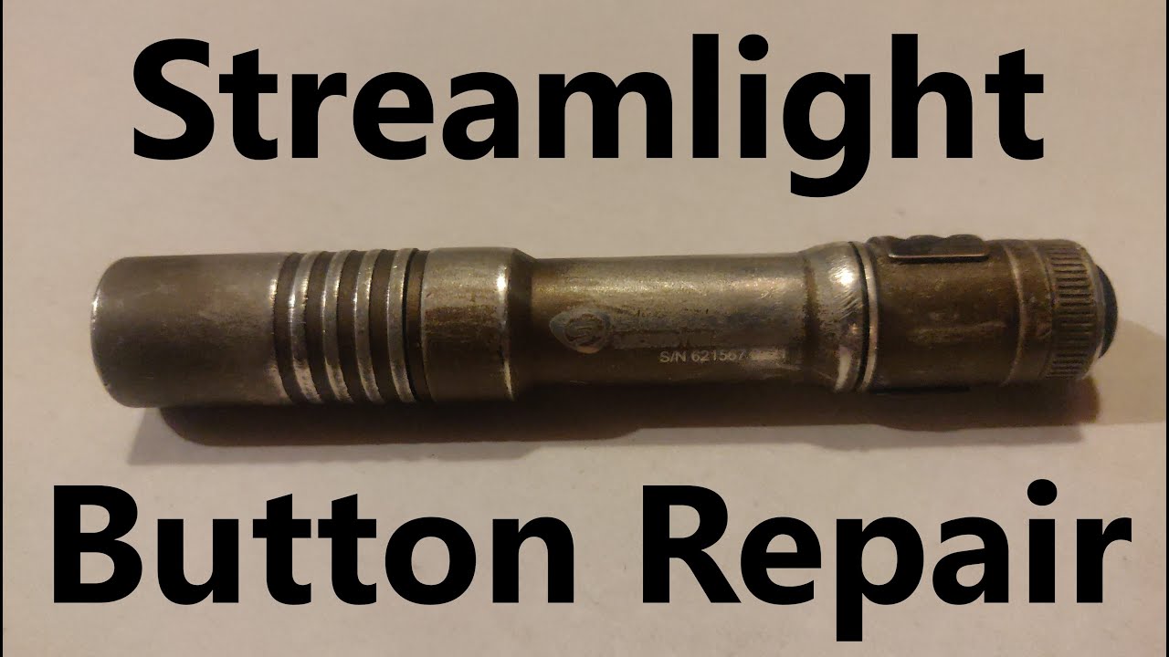 I Made It Click Again Streamlight Microstream Usb Penlight Repair Youtube