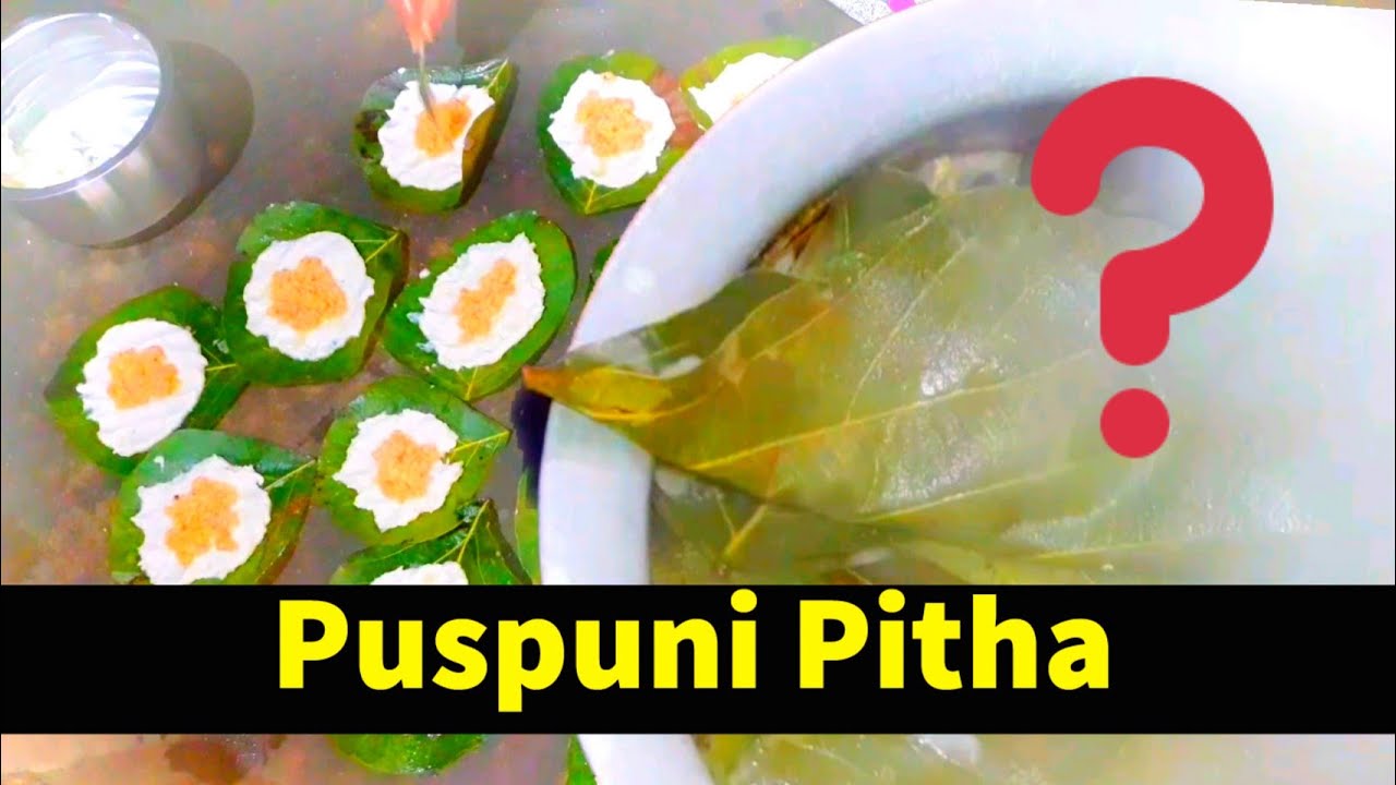 Western odisha Puspuni Pitha | How to Make Puspuni pitha | Happy ...