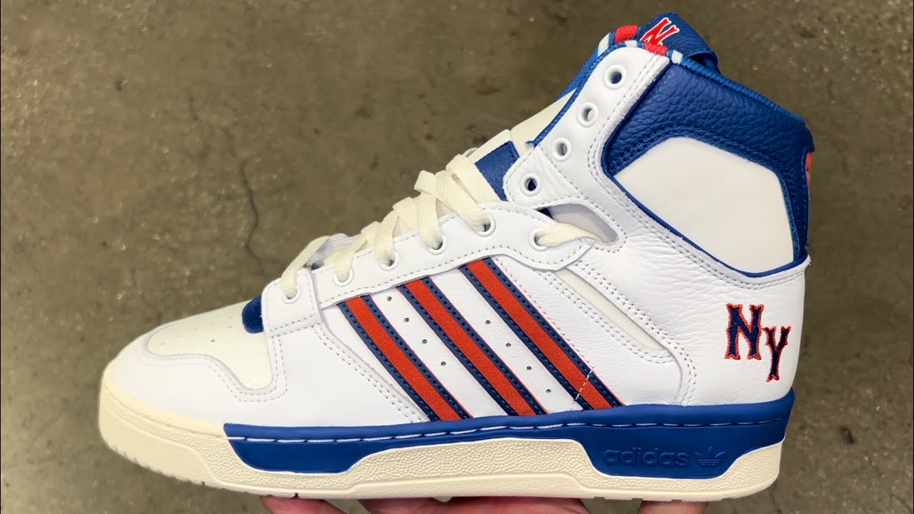 Adidas Conductor High NY White Basketball Shoes - YouTube