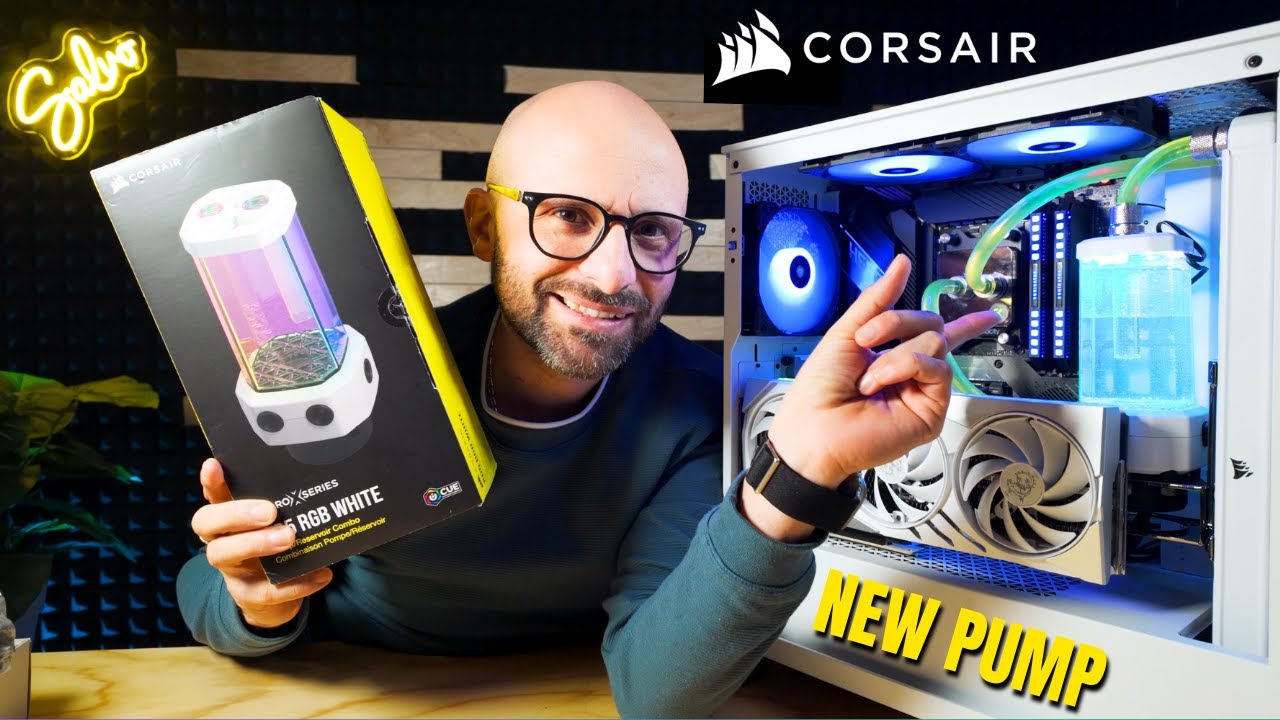 Sostituzione Pompa Custom Loop: Installazione Corsair Hydro XD5 RGB ...