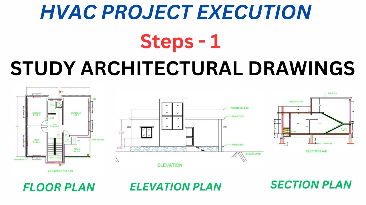 STEPS -1 I STUDY ARCHITECTURAL PLAN DRAWINGS I ELEVATION DRAWINGS I ...