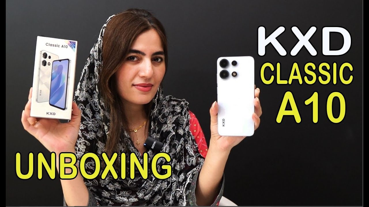 KXD CLASSIC A10 UNBOXING-12GB Ram/4500mah/128gb Rom - YouTube