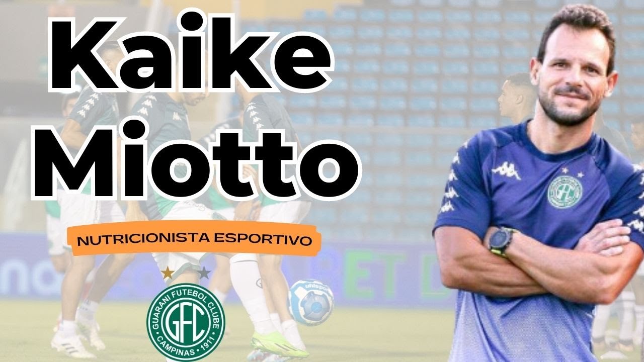 Entrevista com o nutricionista Kaike Miotto, responsável pela nutrição ...