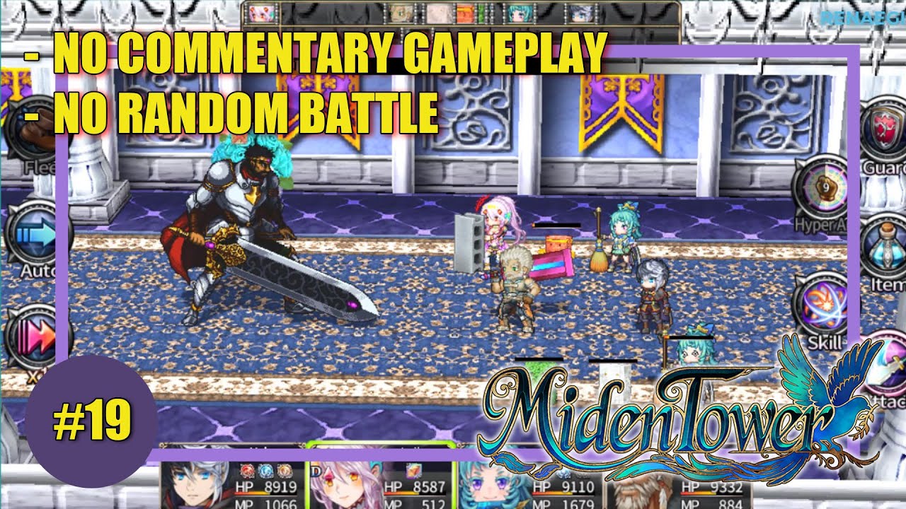Miden Tower Walkthrough Gameplay Part 19 (No Commentary) - Iskude Boss ...