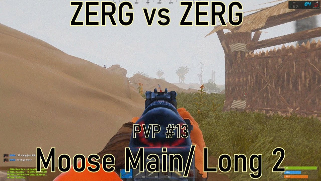 ZERG vs ZERG PVP #12 | Raiding F3 Clan | zZz Lauren | Rust - YouTube