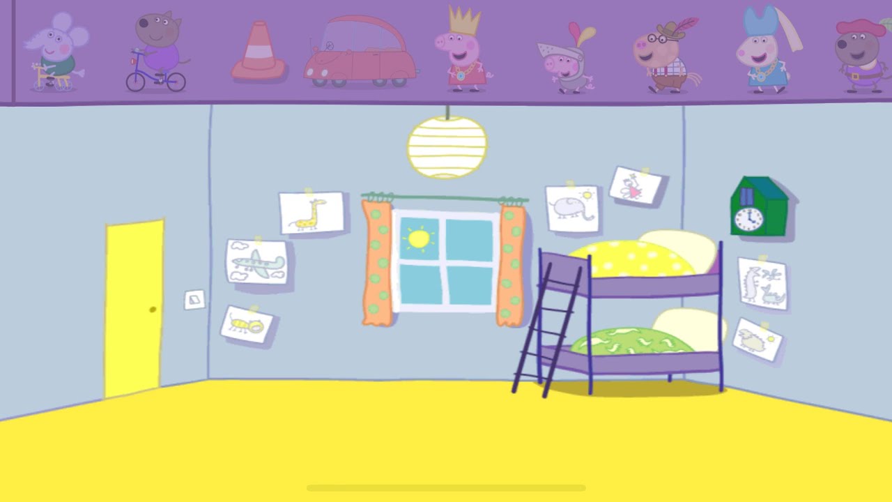 peppa Pig Happy Mrs Chicken Stickers Muddy Puddles - YouTube